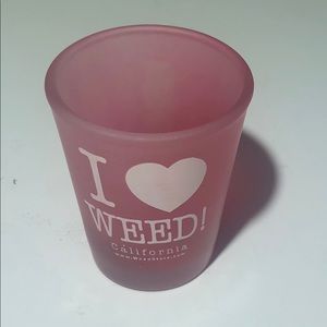 Weed | Other | I Love Weed Shot Glass | Poshmark